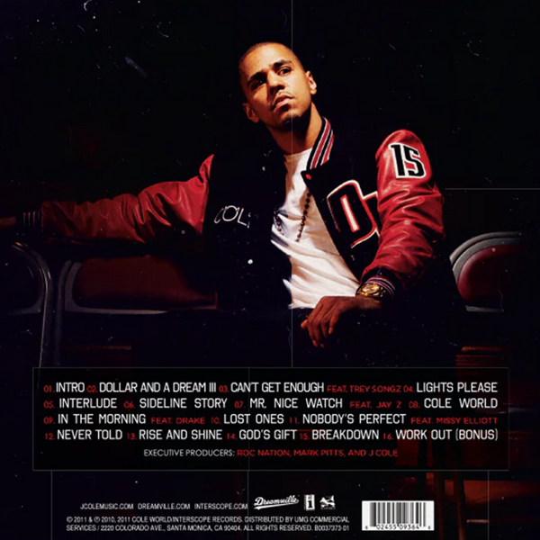 J.Cole - Cole World: The Sideline Story - Double Vinyle – Store Dose